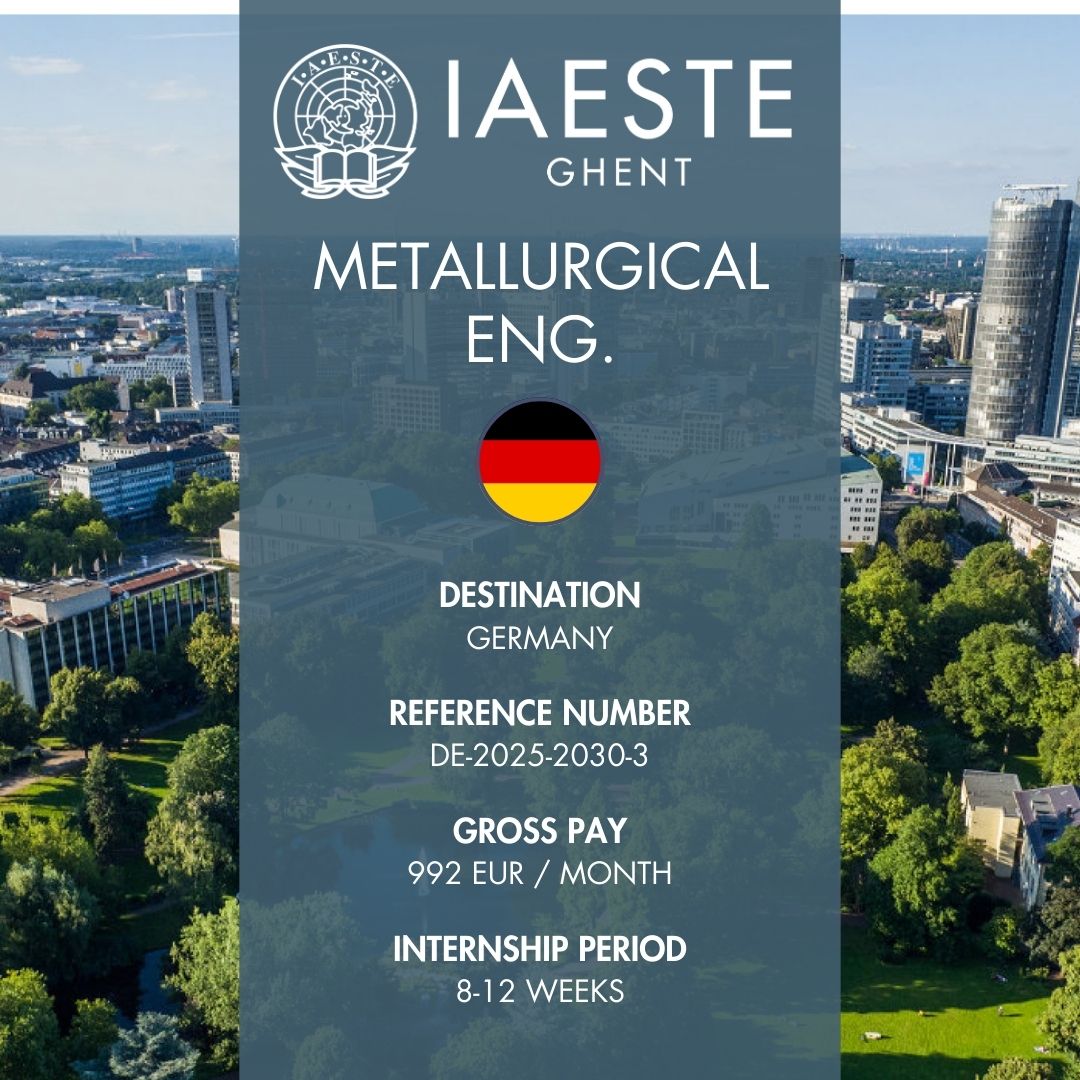 Open Internships – IAESTE Belgium