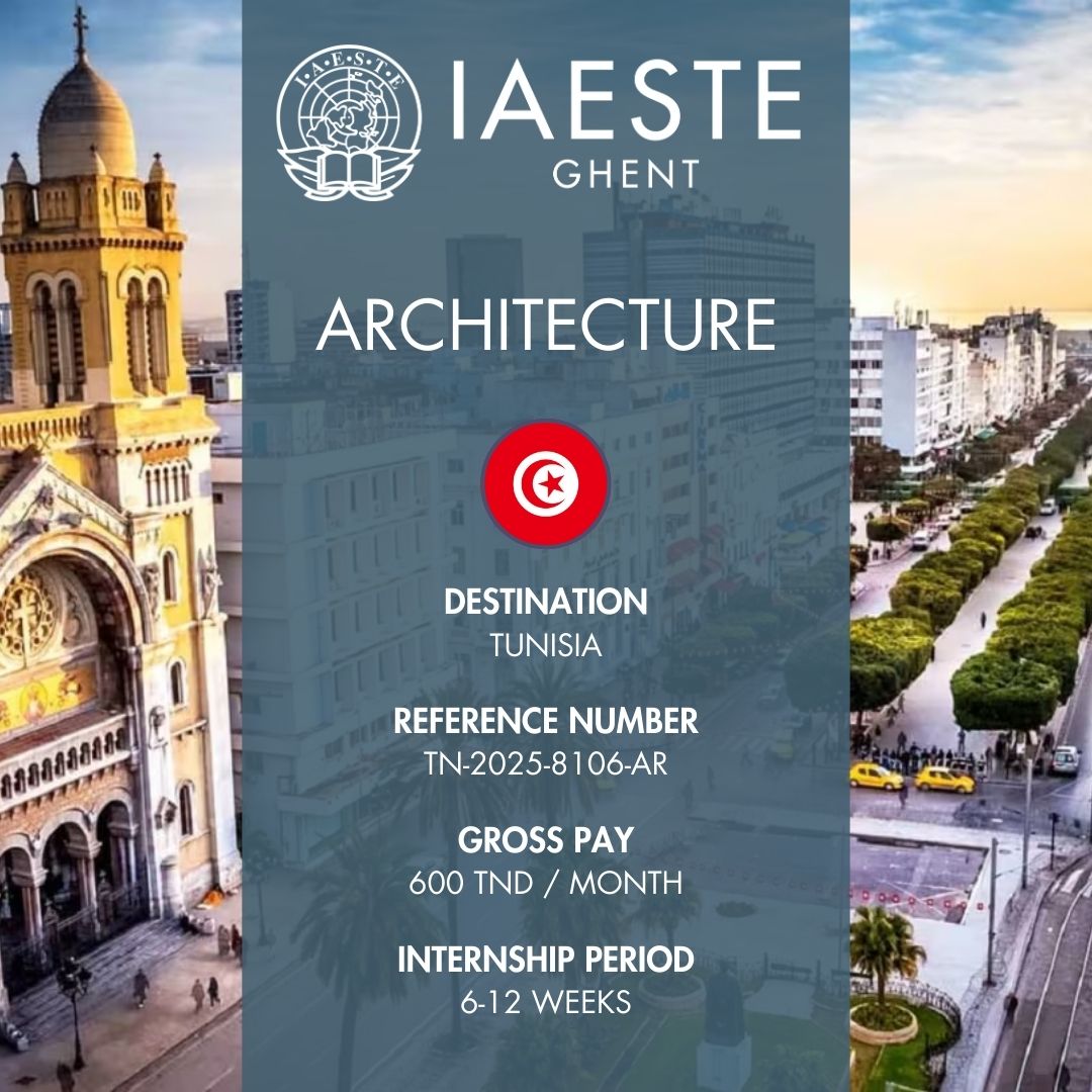 Open Internships – IAESTE Belgium