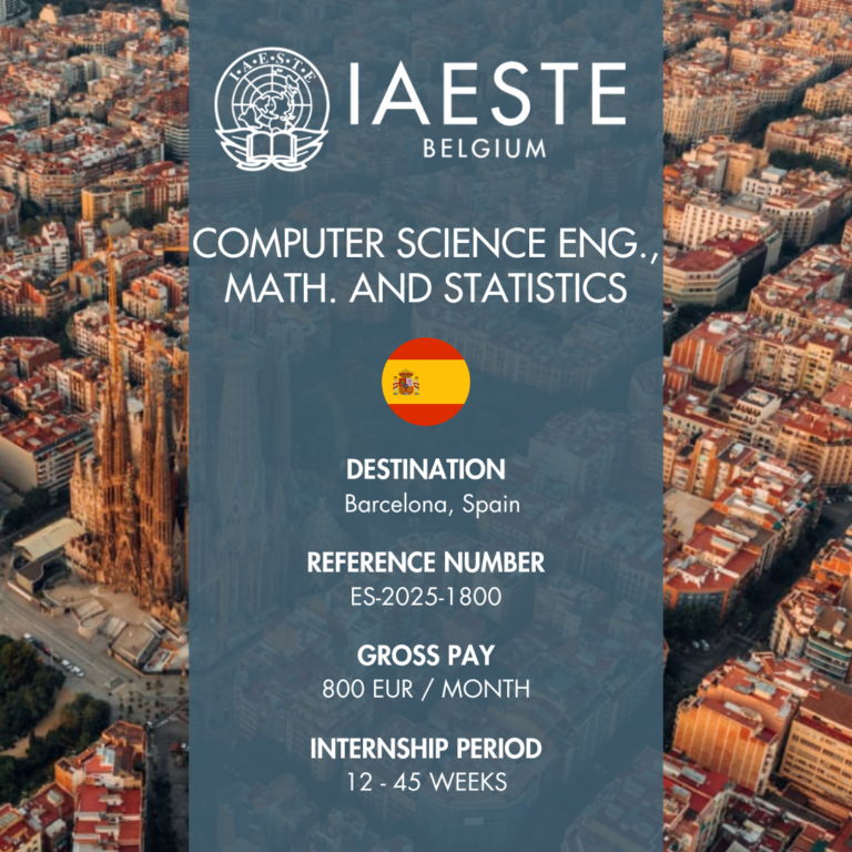 Open Internships – IAESTE Belgium