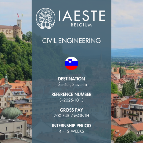 Open Internships – IAESTE Belgium